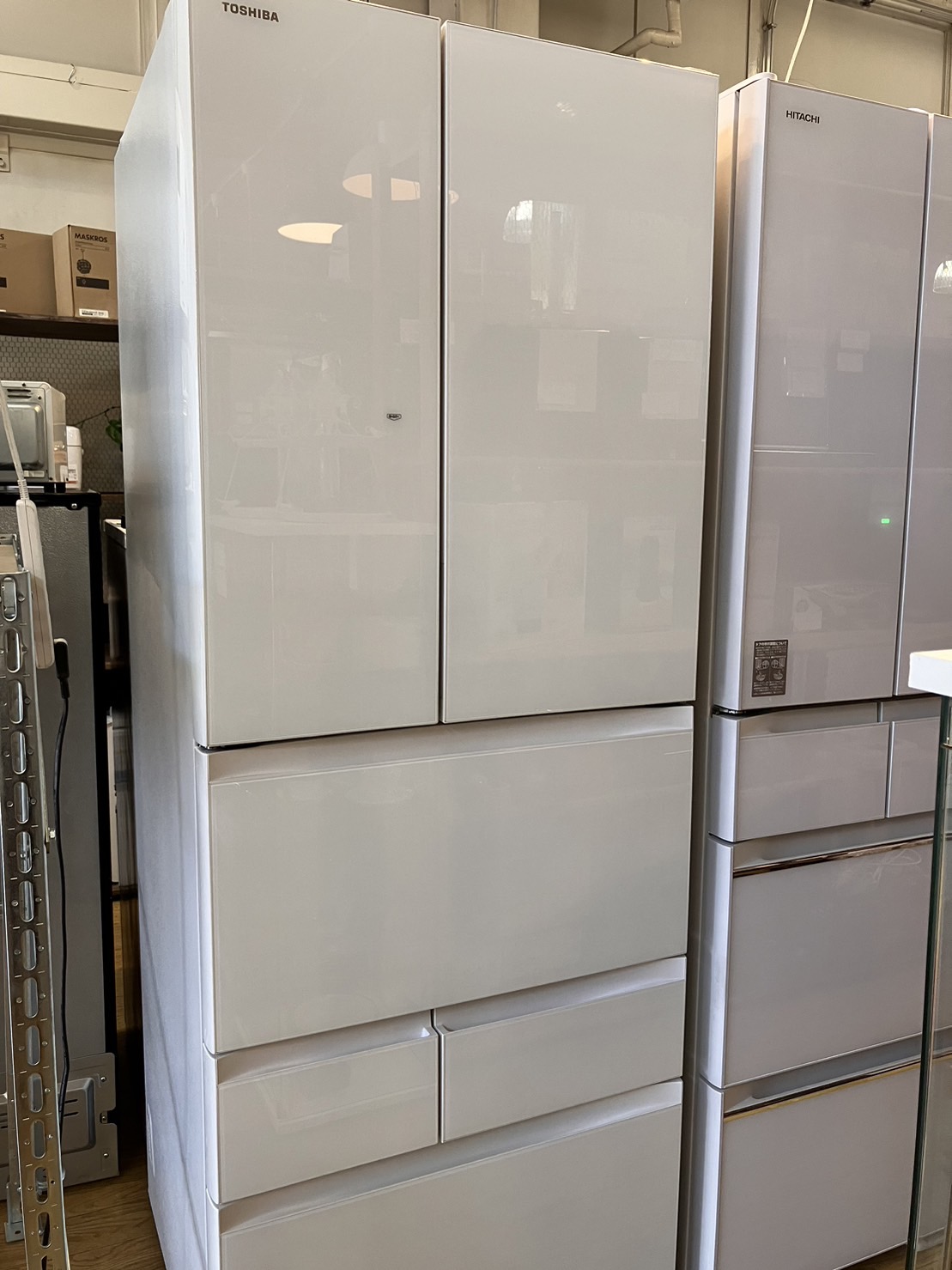 【中古】551L 冷蔵庫 東芝 GR-S550FK 2020年製 買取しました！ | 愛知と岐阜のリサイクルショップ 再良市場